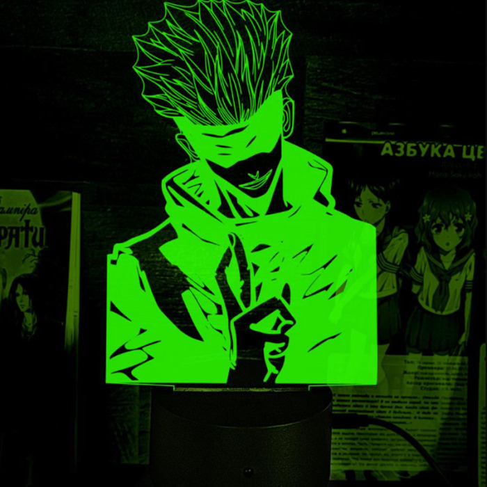 Світильник-нічник Сатору Годжо Satoru Gojo 16 кольорів USB (28088 ...